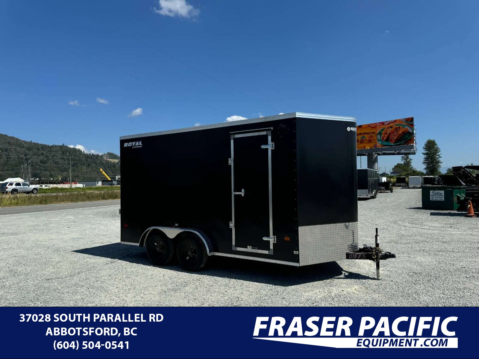 2026 Royal 7.5X14 Cargo / Enclosed Trailer RAMP DOOR EXTRA HEIGHT ...