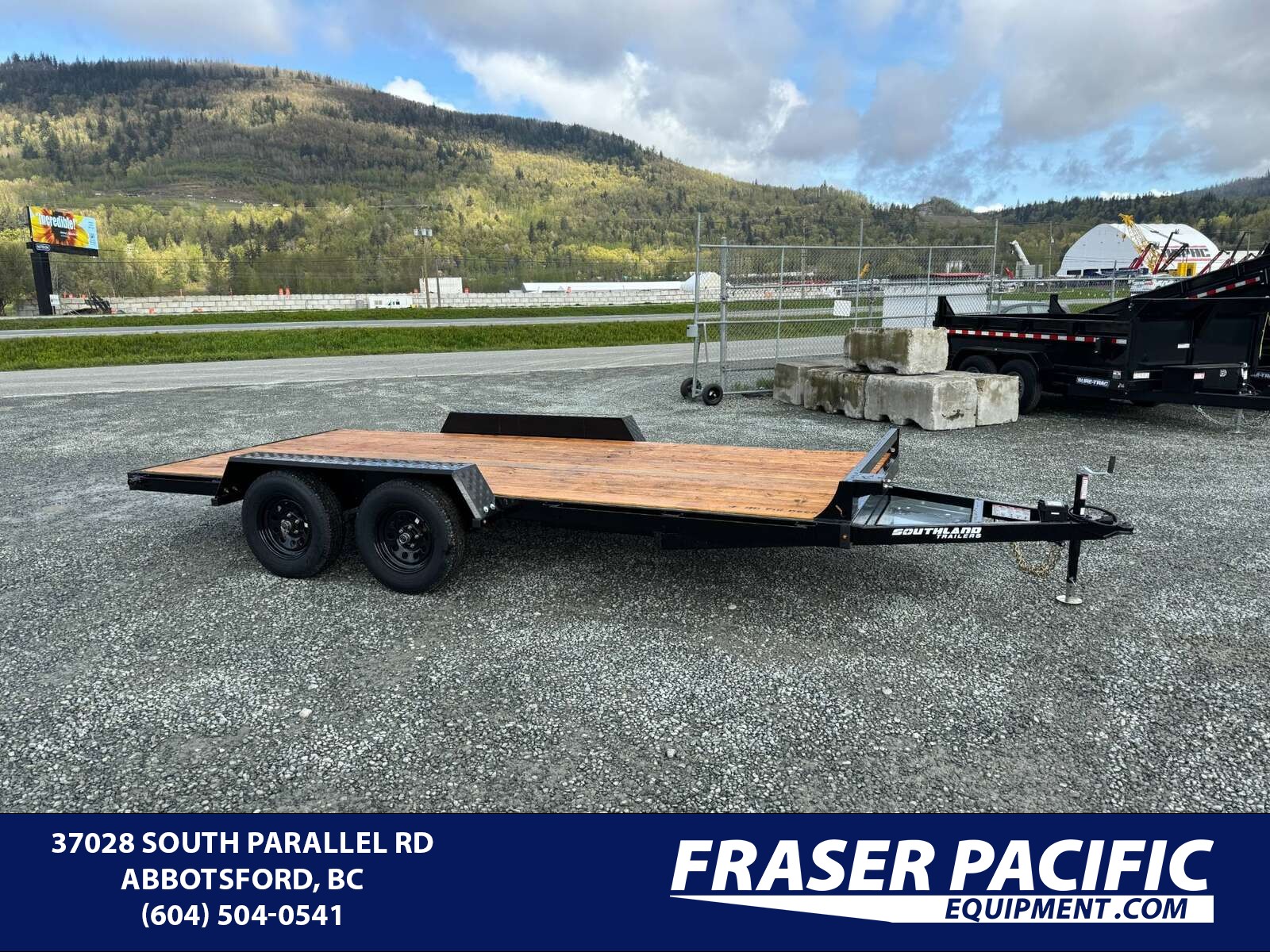 2026 Southland 7x16 Flat Deck Car Hauler Trailer 8000lb GVW w/ Ramps - Wholesale Trailers ...