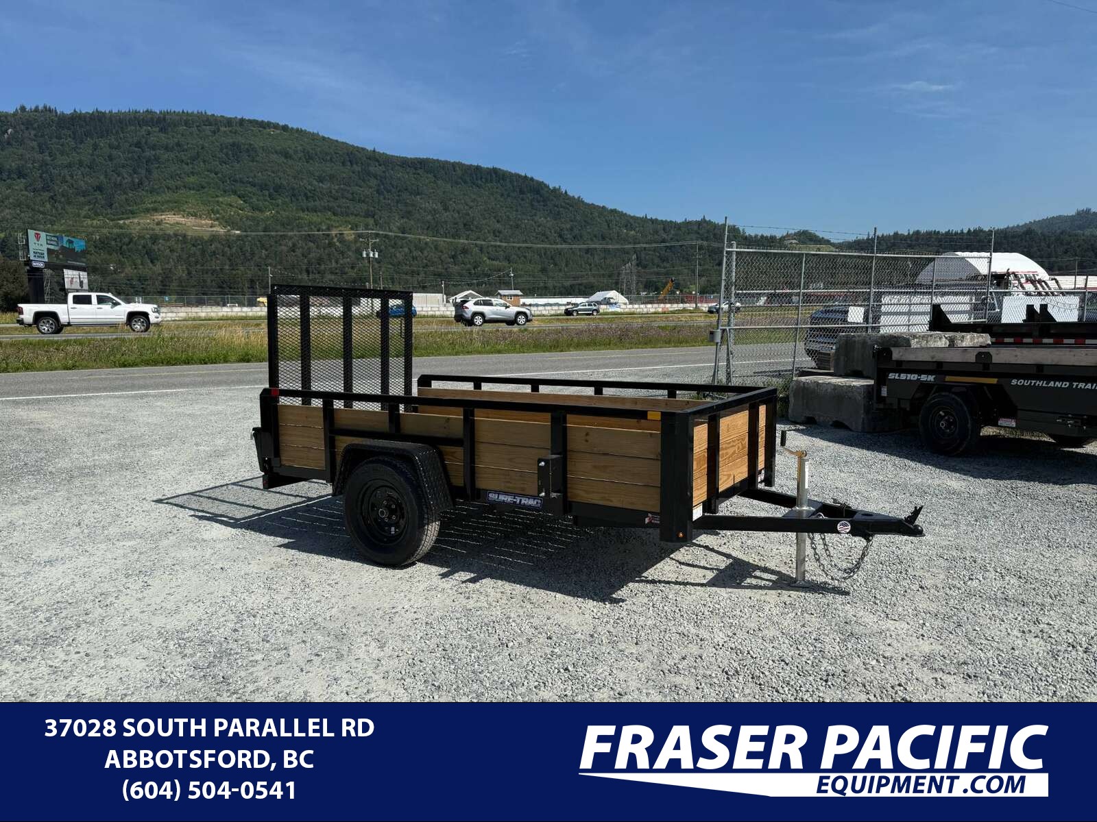 2025 Suretrac 5x10 Landscape Utility Trailer 3 Board High Side w/ Ramp ...