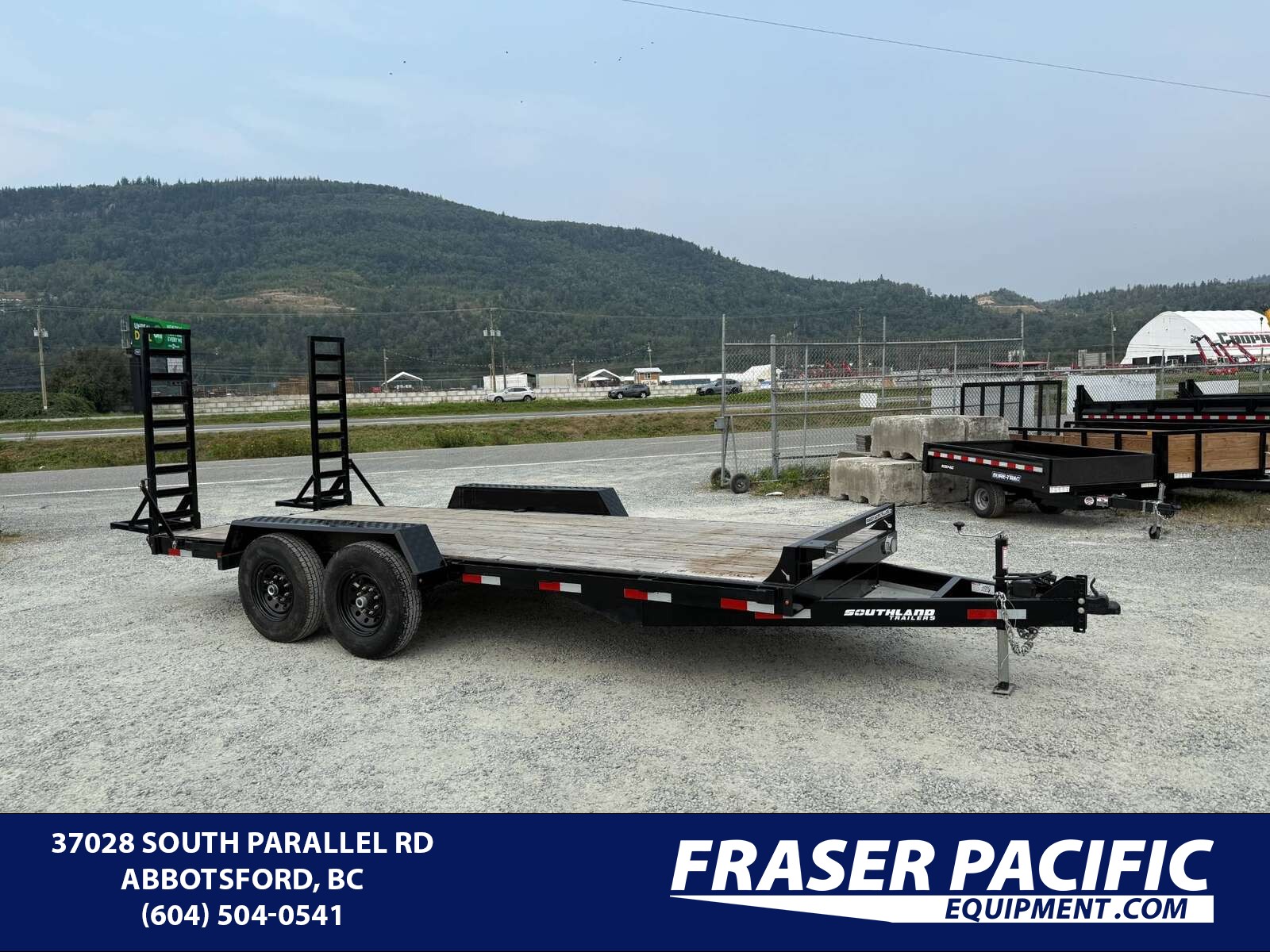 Used Pre Owned 2024 Southland 7X18 15,400LB GVW Equipment Flat Deck ...