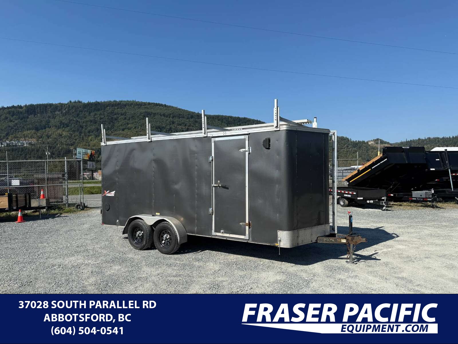 Used Pre Owned Mirage 7x16 Xpres Cargo / Enclosed Trailer 7000lb GVW ...