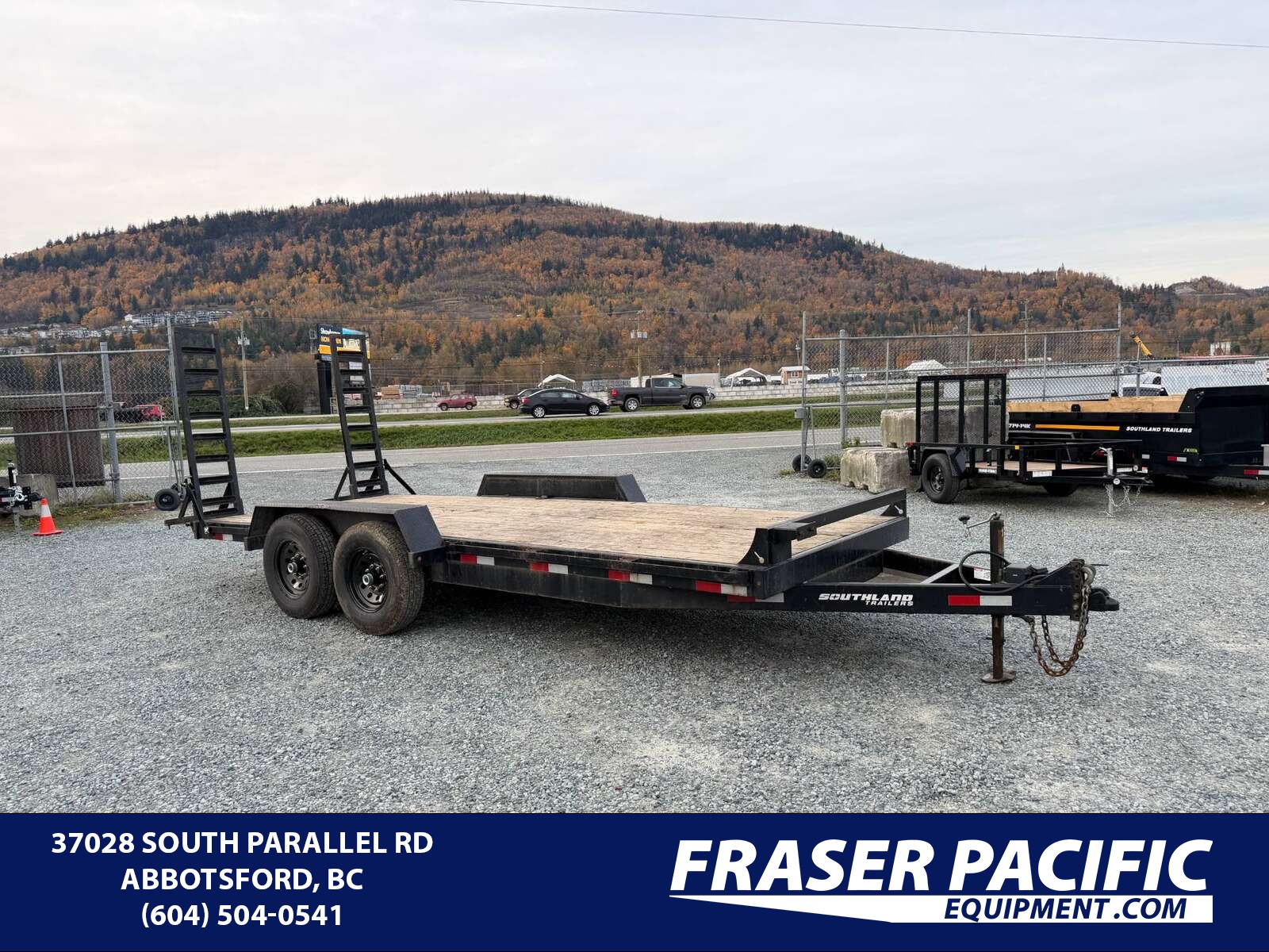 Pre Owned Used 2023 Southland 7X18 15,400LB GVW Equipment Flat Deck ...