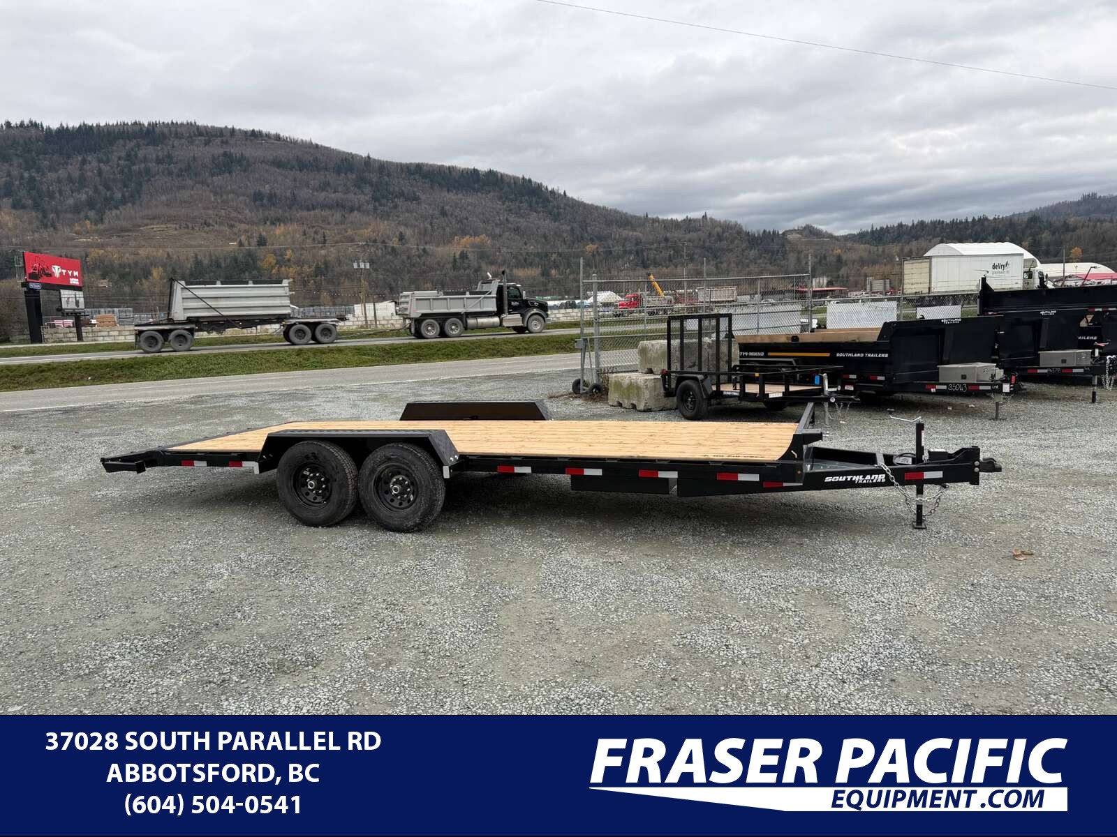 2026 Southland 7X20 +Dovetail 15,400LB GVW Equipment Flat Deck Trailer ...