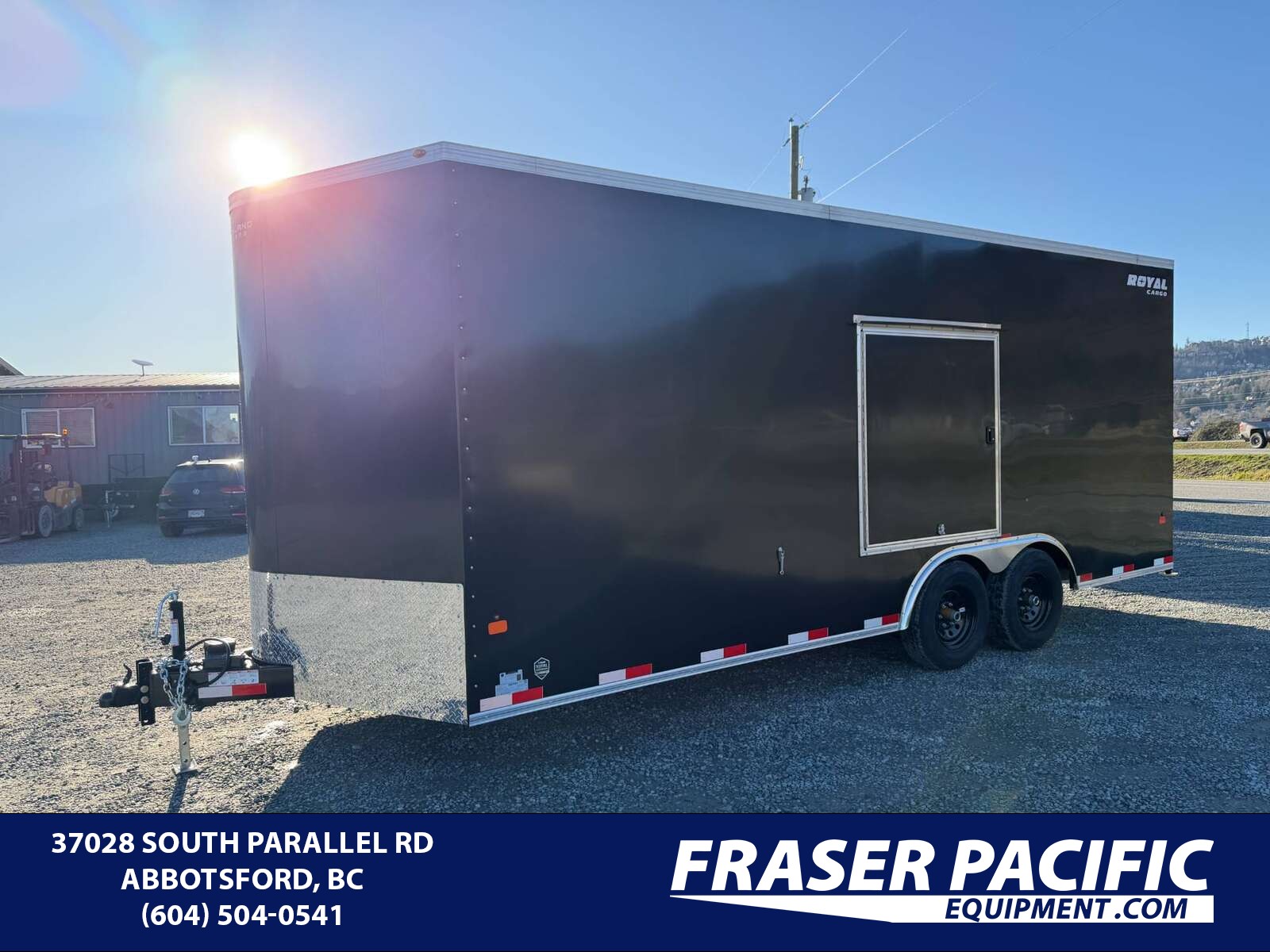 **DENT SPECIAL** 2026 Royal Cargo 8.5x20 SIDE ESCAPE DOOR +V Nose 11 ...
