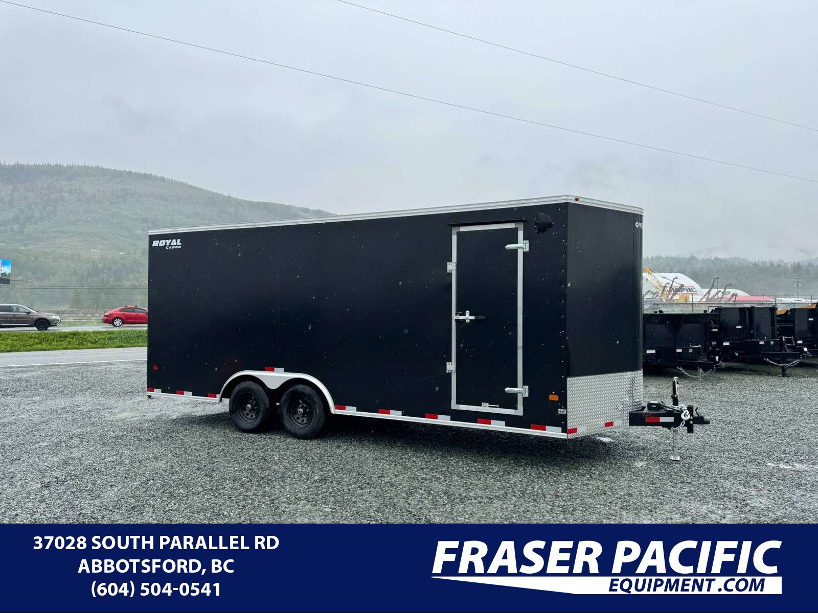 2025 Royal Cargo 8.5x20 +V Nose 11,400lb Cargo / Enclosed Trailer Car Hauler Extra Height Ramp ...