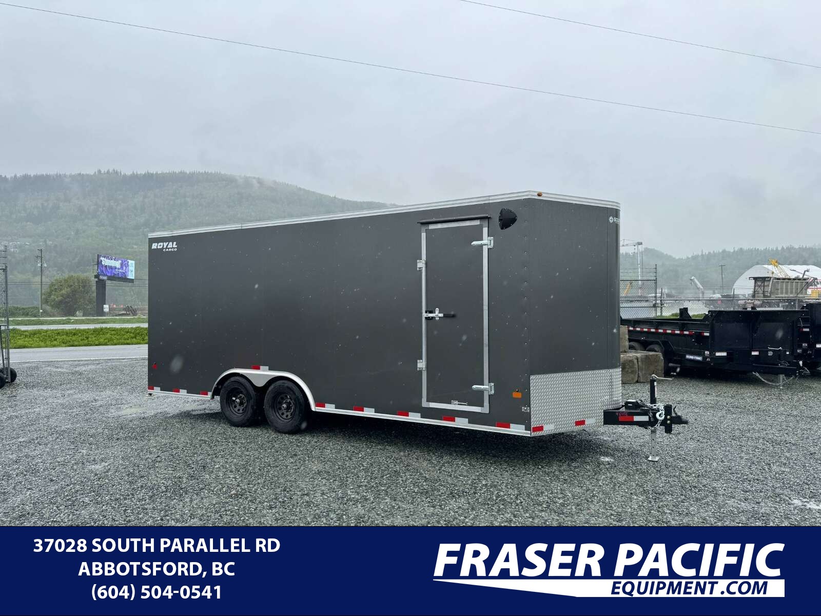 2025 Royal Cargo 8.5x20 +V Nose 11,700lb Cargo / Enclosed Trailer Car Hauler Extra Height Ramp ...